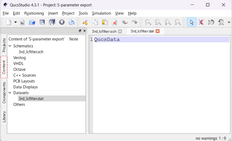 如何在QucsStudio中导出S参数 - QucsStudioマスターへの道: 初心者から上級者まで