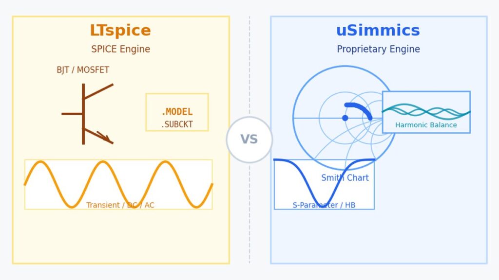 LTspiceとuSimmics（旧QucsStudio）の違い・比較【2026年版】 | denki-sim.blog | uSimmics ...